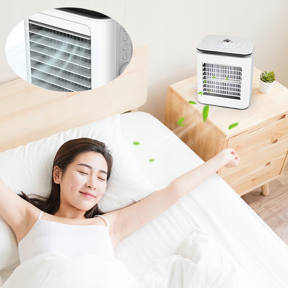 Mini Klimatyzator USB Wentylator Letni wentylator - 12124238353 ...