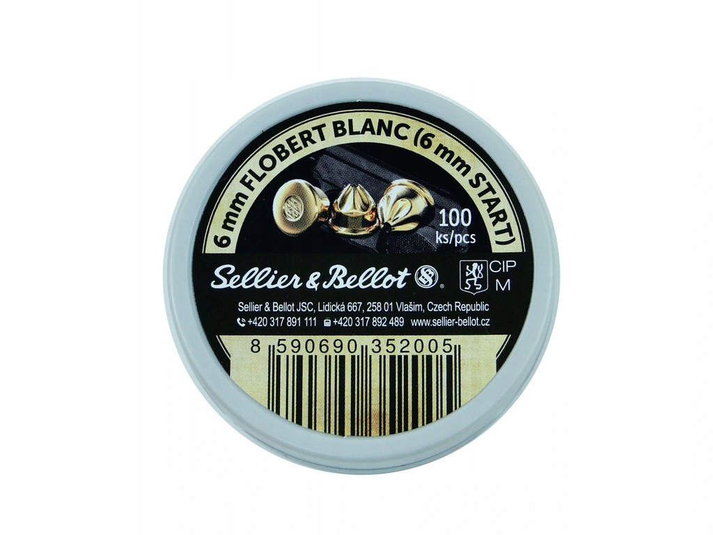 Naboje hukowe ślepe amunicja Sellier and Bellot kal 6 mm op. 100 sztuk - 12310155379 - oficjalne ...