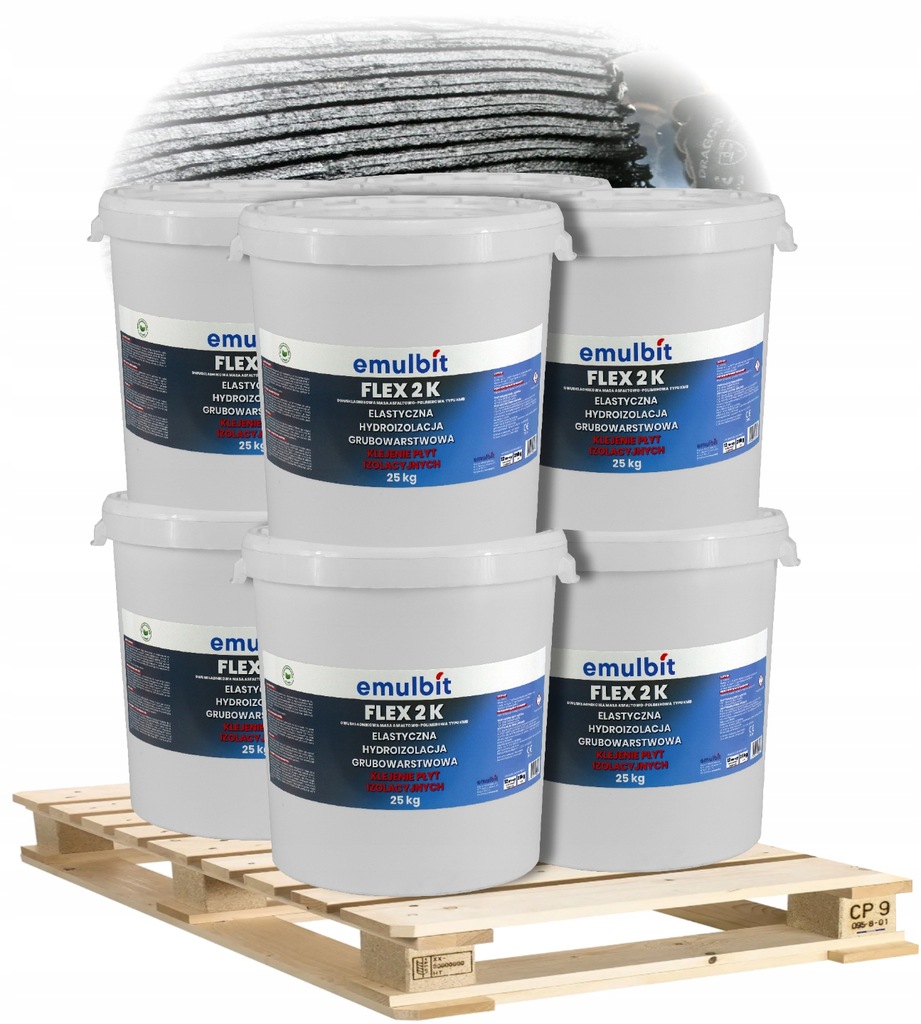 MASA KMB IZOLACJA CIĘŻKA PRZECIWWODNA FUNDAMENTU 200 KG 65 mkw MASA BITUM - 15372823788 ...