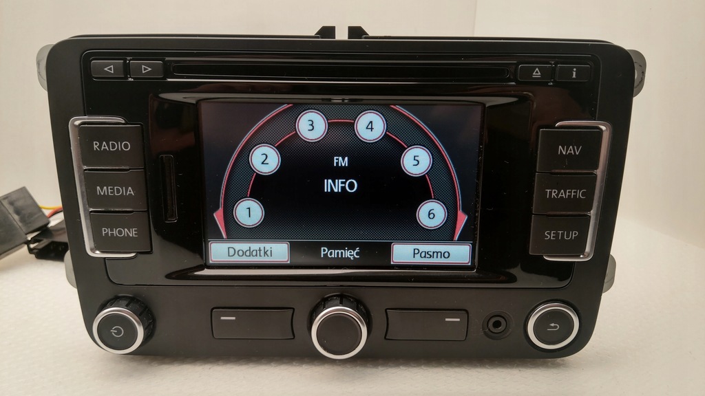 RADIO NAWIGACJA VW PASSAT GOLF TIGUAN 3C0035279P - 13458320293 - oficjalne archiwum Allegro
