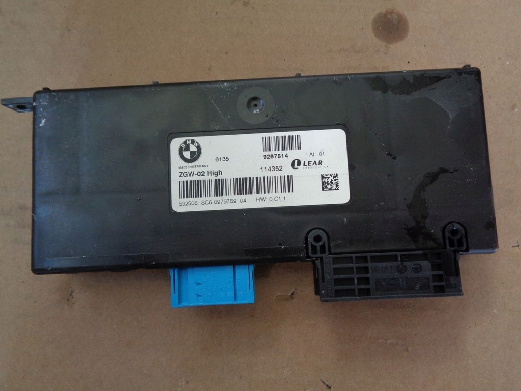 BMW F01 F02 F07 F10 F11 MODUŁ STEROWNIK BRAMKI ZGW - 7231199570 ...