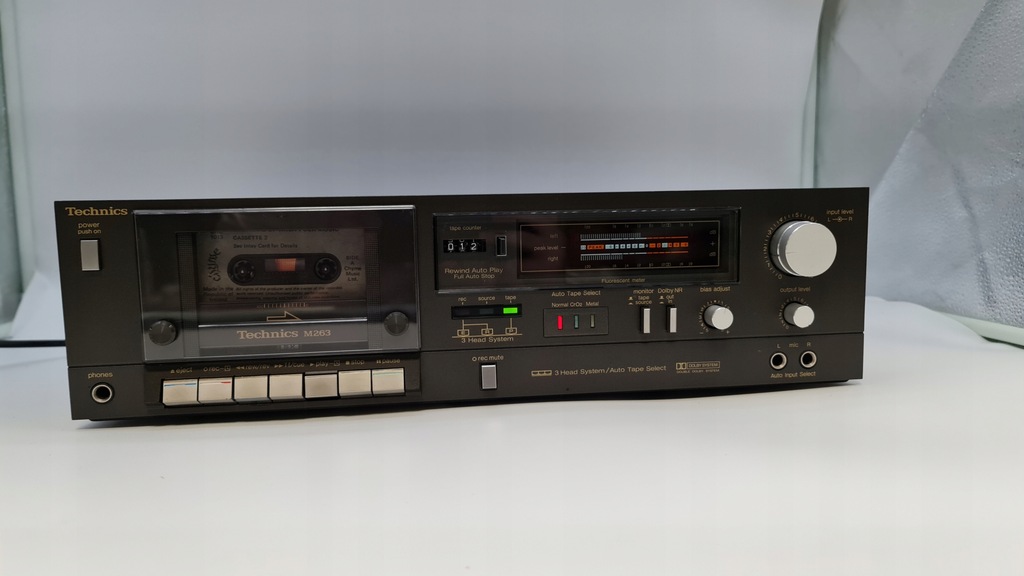 Technics RS-M263 Magnetofon 3 Głowice Top Unikat - 12966602382 ...