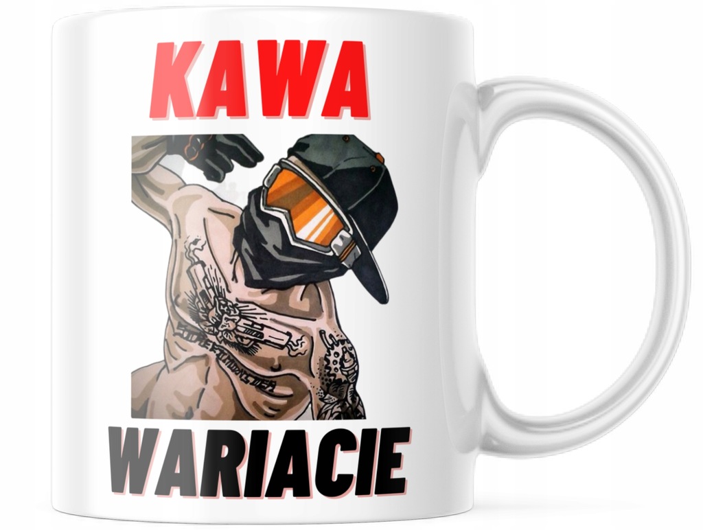 Kubek na prezent WARIACIE URODZINY SMIESZNE - 13236900053 - oficjalne ...