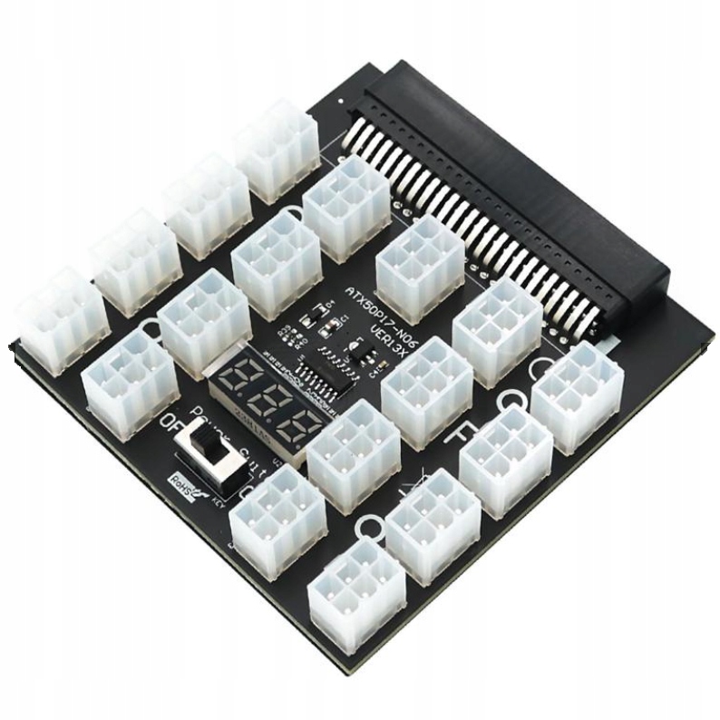 Adapter PCI-E Breakout board 17 gniazd PCI-E Dell - 12092072160 - oficjalne archiwum Allegro