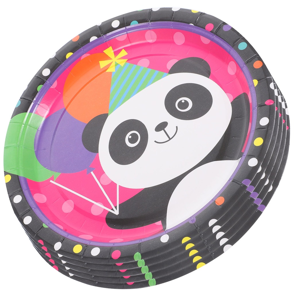 Panda Dinner Plate Cartoon 30 Pcs - 13526562977 - oficjalne archiwum ...