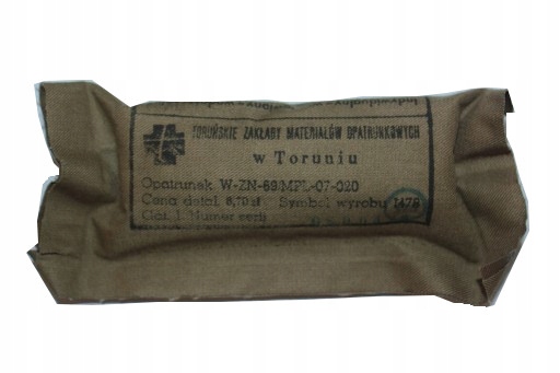 OPATRUNEK INDYWIDUALNY typ W WOJSKOWY wodoszczelny - 7713362179 - oficjalne archiwum Allegro