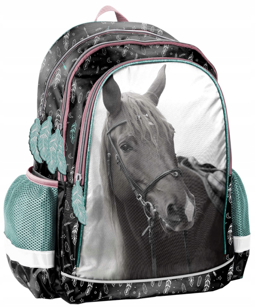 PASO PLECAK SZKOLNY Z KONIEM KOŃ KONIK - 10772097216 - oficjalne archiwum Allegro
