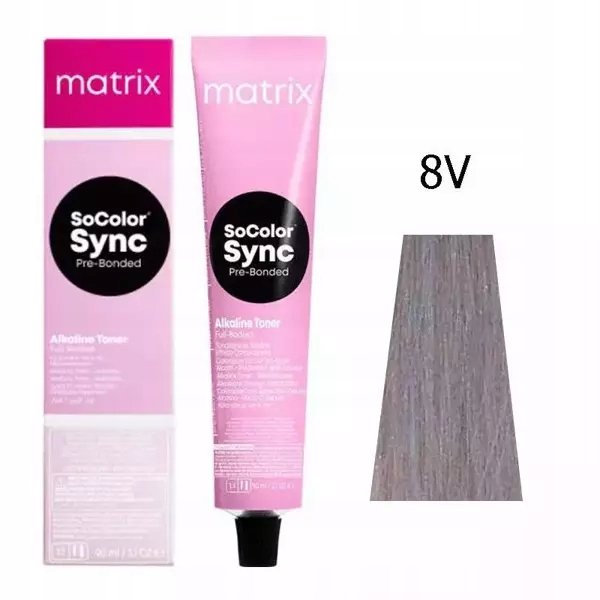Matrix SoColor Sync Pre-Bonded 8V toner Do Włosów 90ml - 12379609368 ...