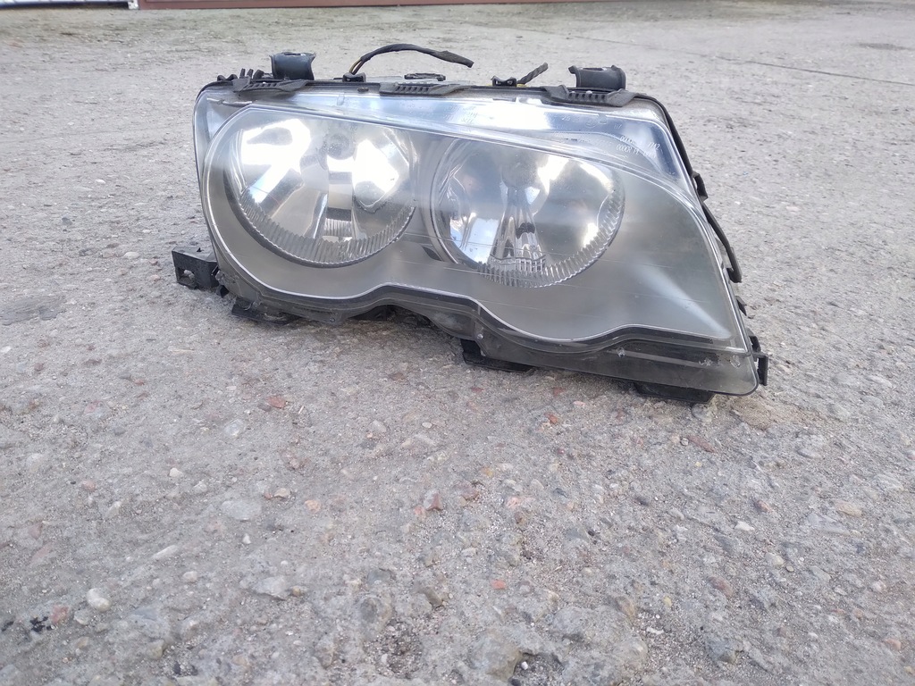 BMW E46 coupe przedlift lampa prawa przód bosch GB - 13397328452 - oficjalne archiwum Allegro