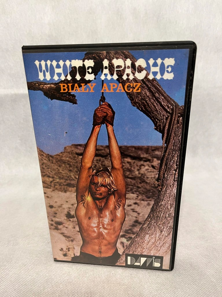 KASETA VHS DK - WHITE APACHE- BIAŁY APACZ VHS DAVIS - 16631504805 - oficjalne archiwum Allegro