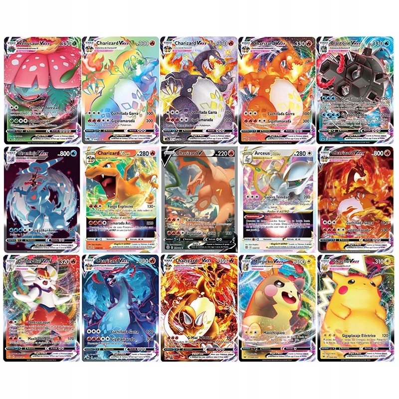 KARTY POKEMON GO VSTAR ZESTAW ZESTAW 100 szt - 12195482327 - oficjalne ...
