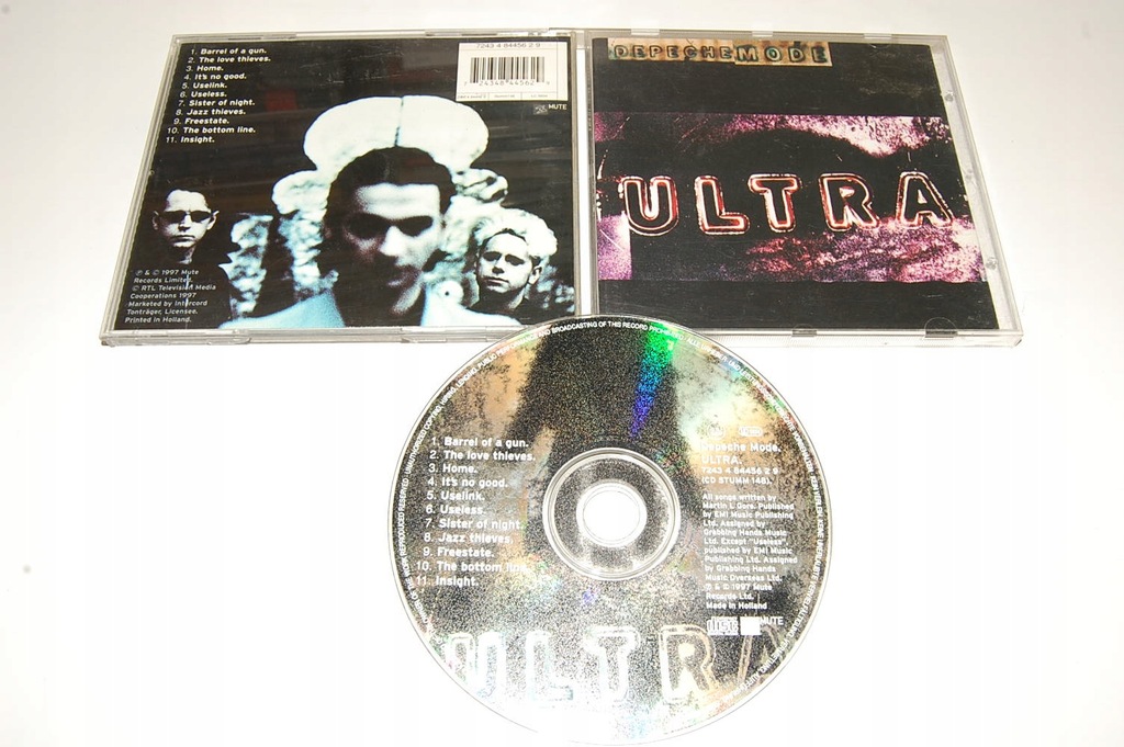 DEPECHE MODE - Ultra (CD-ALBUM) - 12828636248 - oficjalne archiwum Allegro