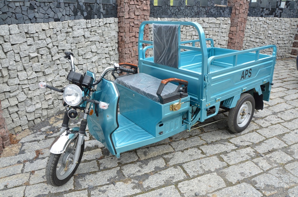 Pojazd elektryczny trójkołowiec APS BIKE 1200W - 10724561532 - oficjalne archiwum Allegro