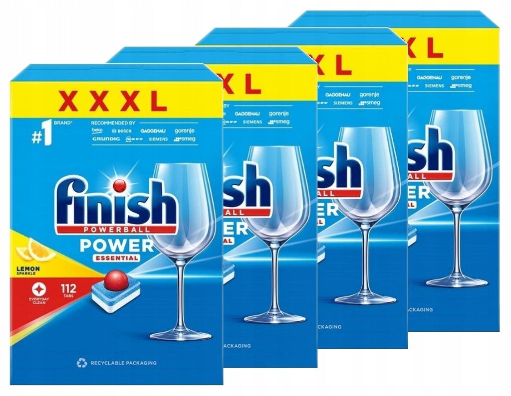 FINISH Tabletki do zmywarki Power Lemon 448 sztuki - 12516408769 ... FINISH Tabletki do zmywarki Power Lemon 448 sztuki - 12516408769 ...