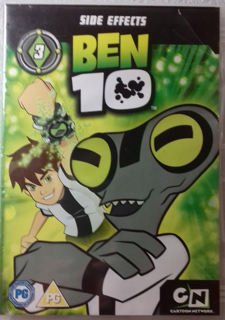 BEN 10 VOL. 3: SIDE EFFECTS (DVD) - 9875333608 - oficjalne archiwum Allegro