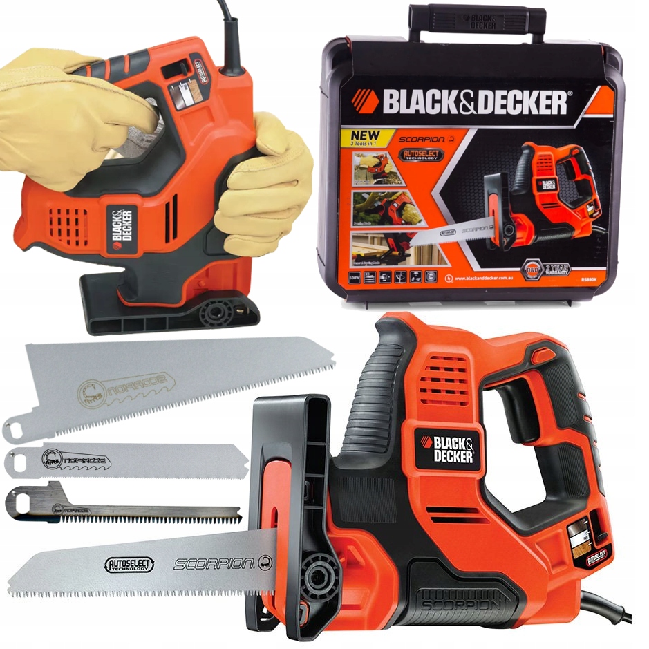 Купить ПИЛА РЕЦИМЕРНАЯ ПИЛА 3В1 ЛОБЗОЖ BLACK DECKER: отзывы, фото и ...