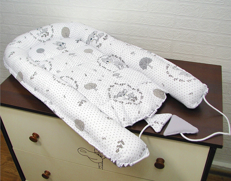 Купить Детский кокон, двухсторонний манеж, гнездышко 2-в-1.: отзывы, фото и характеристики на ...