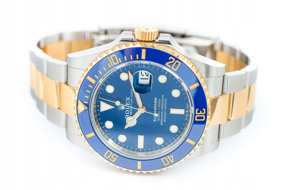 ROLEX SUBMARINER DATE COSC SS|18K 41MM NOWY/KPL. - 12598671965 ...