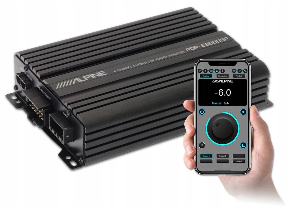ALPINE PDP-E800DSP HIT DSP 8x100W RMS WiFi BT HIT! - 8814232092 ...