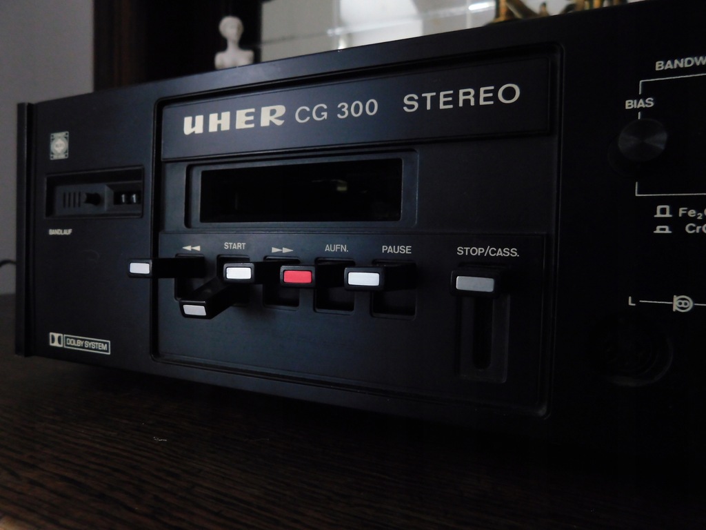 Magnetofon kasetowy Uher CG-300 - 12808061869 - oficjalne archiwum Allegro