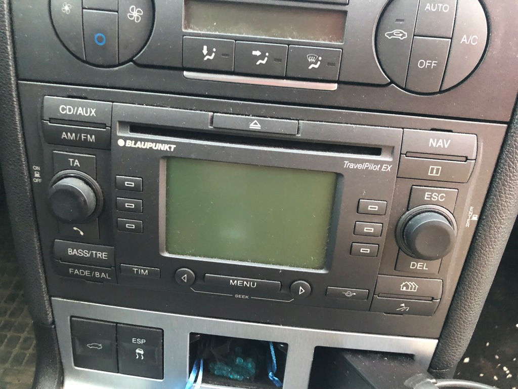 RADIO NAVI FORD MONDEO MK3 BLAUPUNKT TRAVELPILOT X - 13454292367 - oficjalne archiwum Allegro