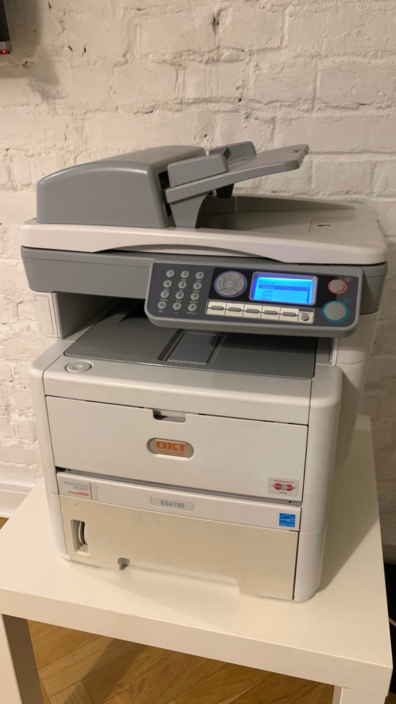 OKI ES4180 Jak OKI MB460 KOMPLET gotowy do druku - 12316834543 - oficjalne archiwum Allegro