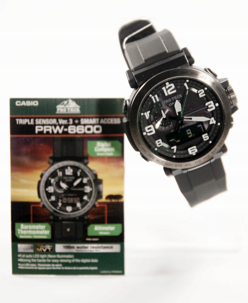 Casio Pro Trek PRW-6600Y-1ER - 12593610784 - oficjalne archiwum Allegro