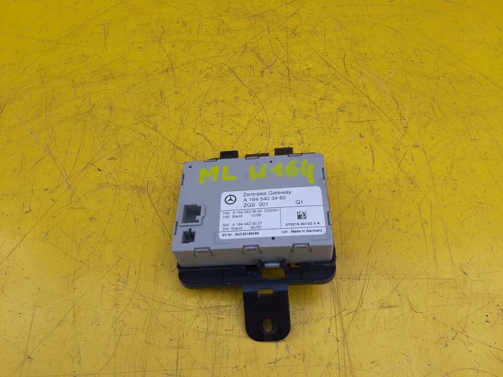 MERCEDES ML W164 MODUŁ GATEWAY A1645403462 - 8095122936 - oficjalne ...