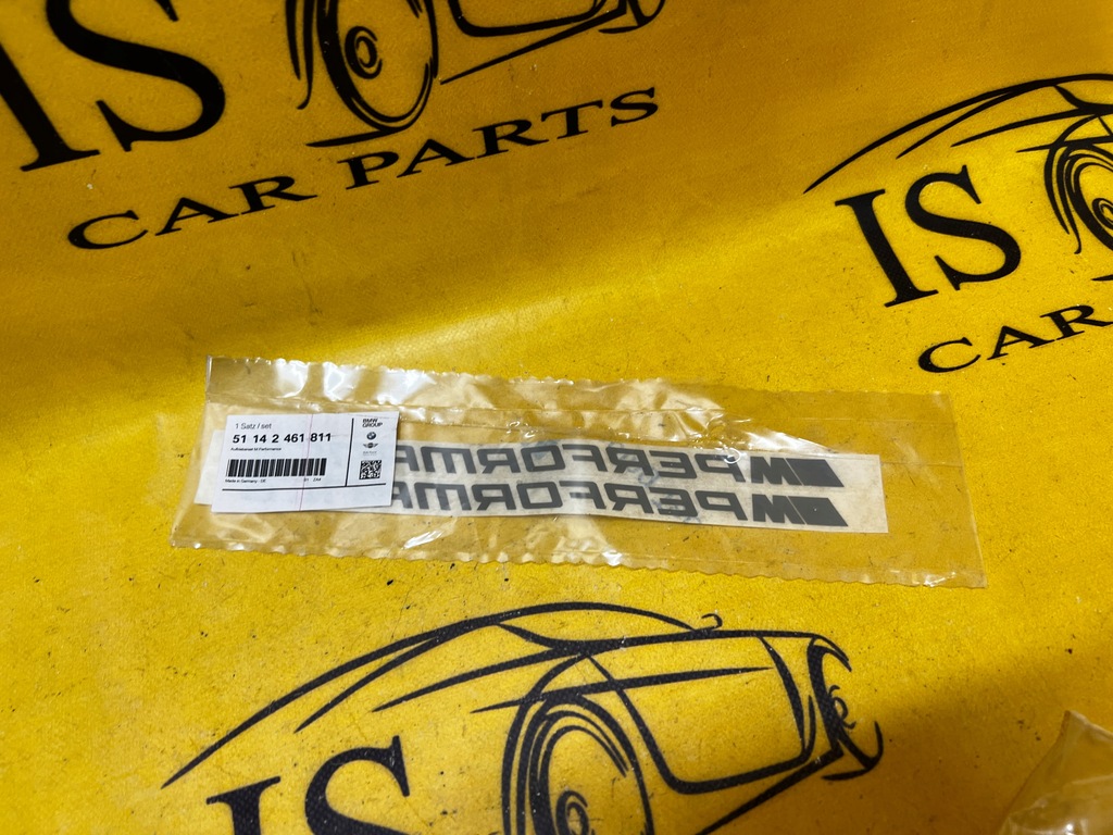 NAKLEJKI BMW M PERFORMANCE BMW G14 G15 51142461811 - 12562989982 ...