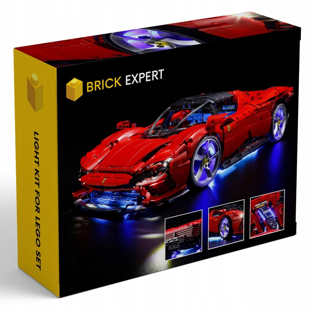Lego 42143 oświetlenie Technic Ferrari Daytona SP3 - 12610862192 ...
