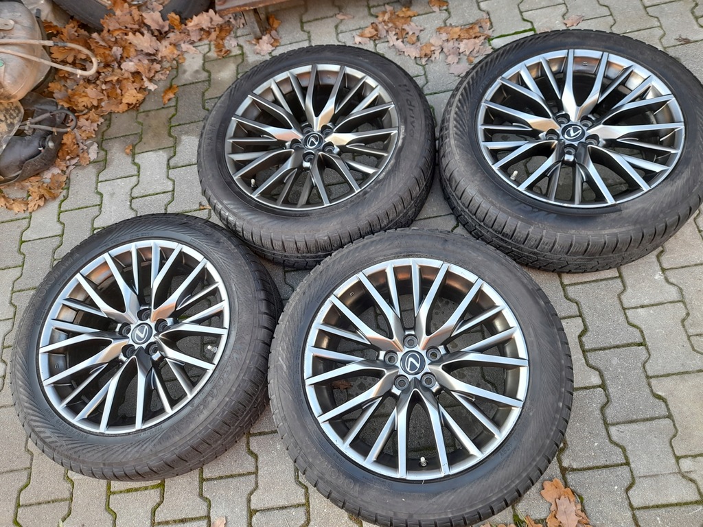 Lexus RX-F sport RX450h KOŁA FELGI Z OPONAMI zima - 12885667992 ...