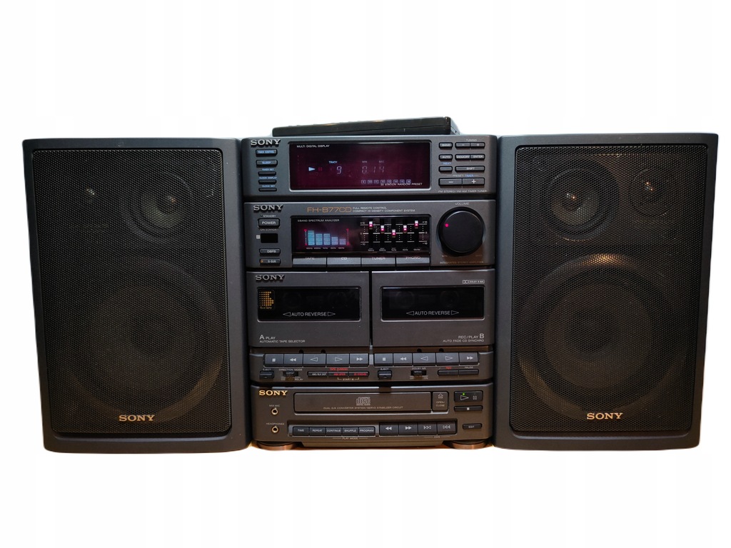 Mini wieża SONY HCD-H77 z kolumnami i pilotem - 16790179766 - oficjalne ...