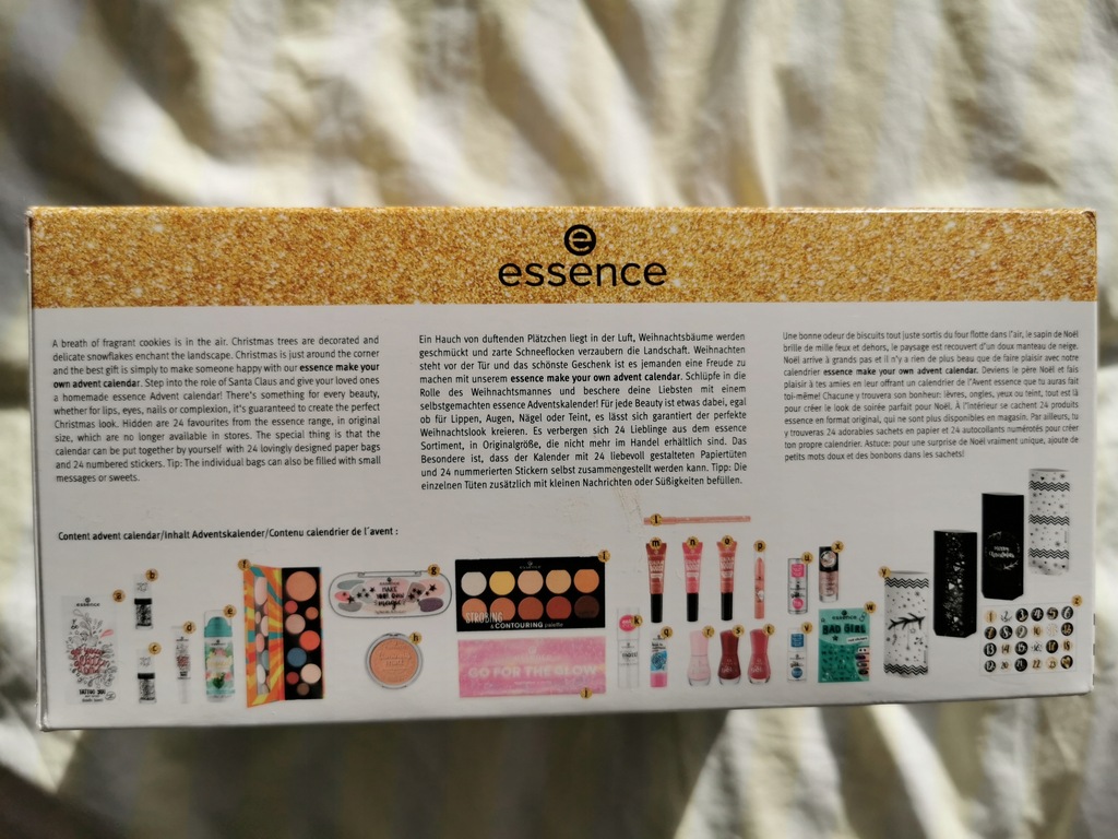 Kalendarz adwentowy Essence DIY 2019 - 8711469161 - oficjalne archiwum ... Kalendarz adwentowy Essence DIY 2019 - 8711469161 - oficjalne archiwum ...