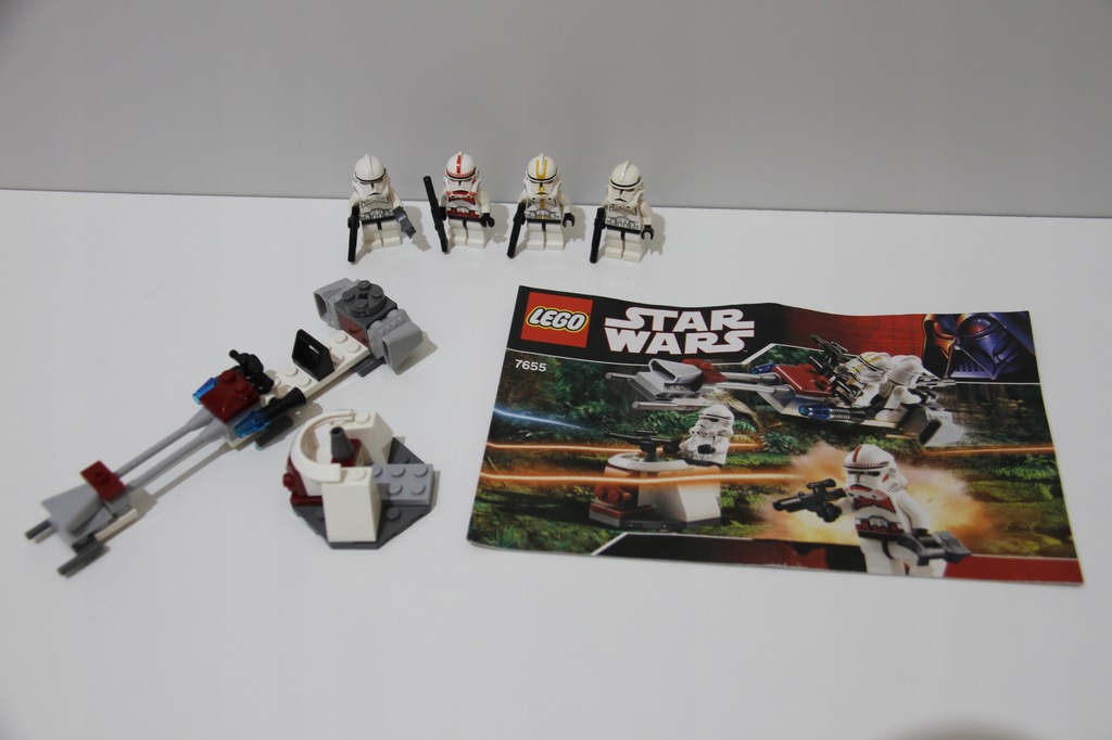 LEGO Star Wars 7655 Clone Troopers Battle Pack - 14641067575 - oficjalne archiwum Allegro