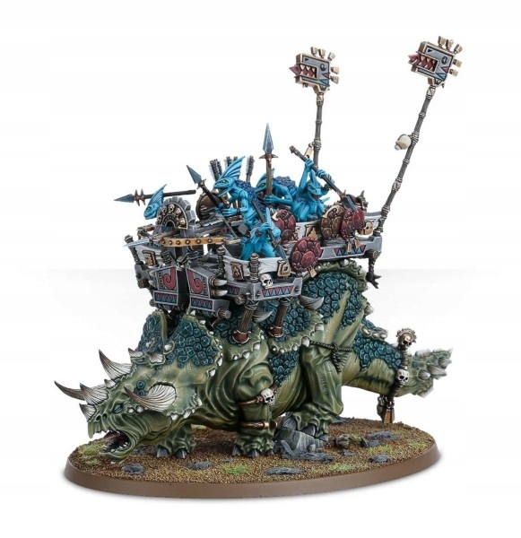 Stegadon / Engine of The Gods | Lizardmen Fantasy - 11861682425 ...
