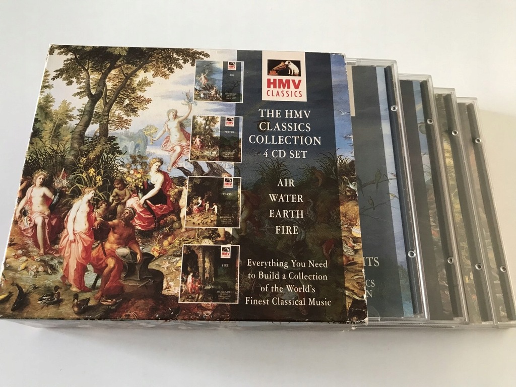 4CD HMV Classics Collection Air Water Earth Fire Thomas Beecham Previn 6-/6 - 14700246779 ...