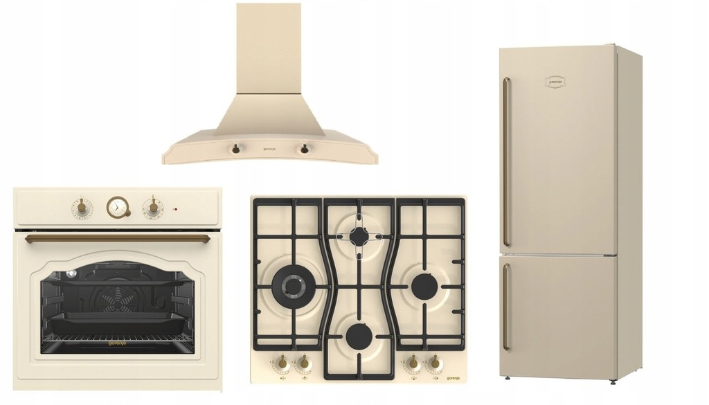 Zestaw AGD Gorenje Classico RETRO kompletny - 9552952697 - oficjalne ...