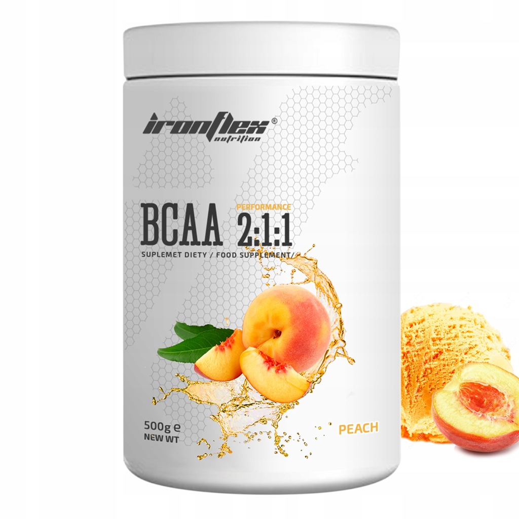IRONFLEX BCAA 2-1-1 500g AMINOKWASY MASA MIĘŚNIOWA - 12781958985 - oficjalne archiwum Allegro