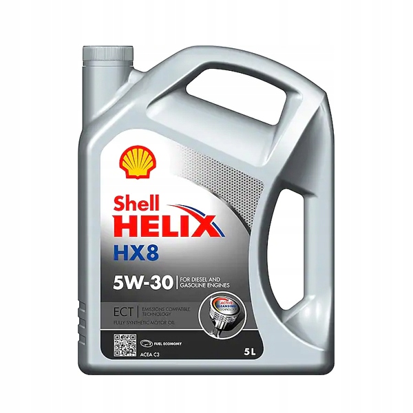 OLEJ SHELL 5W30 HELIX HX8 ECT 5L OLEJ SHELL HELIX - 13524027514 ...