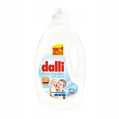 DALLI Sensitiv Żel do Prania, 3,65l - 12710206081 - oficjalne archiwum Allegro
