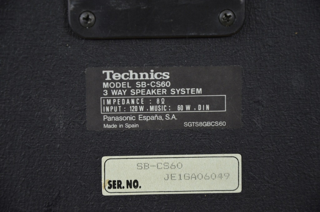 KOLUMNY TECHNICS SB-CS60 SUPER DŹWIĘK OKAZJA - 12656702633 - oficjalne archiwum Allegro