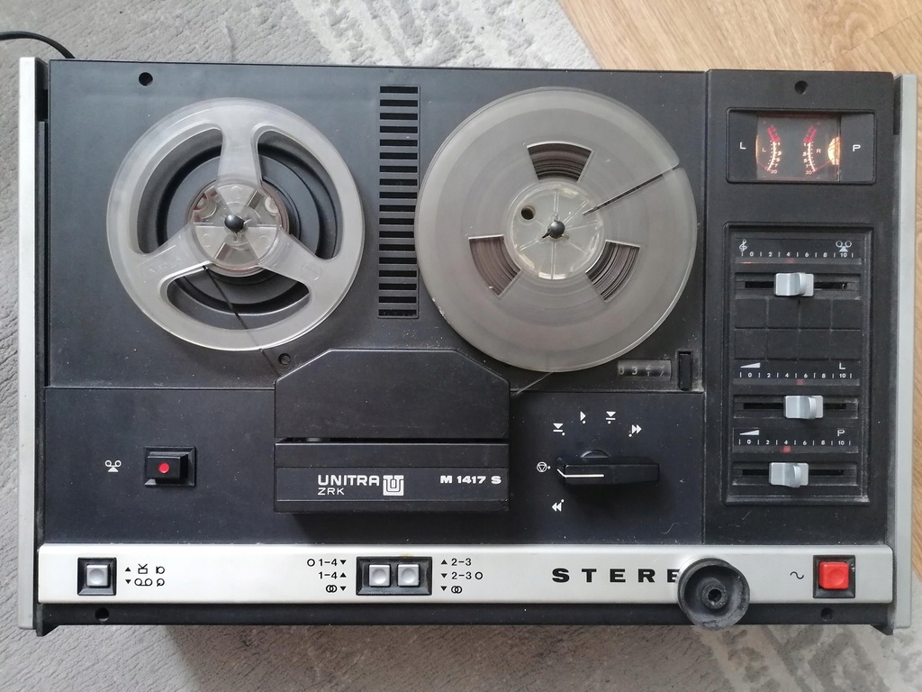Magnetofon szpulowy Unitra ZRK M1417S uwertura - 14042833883 ...