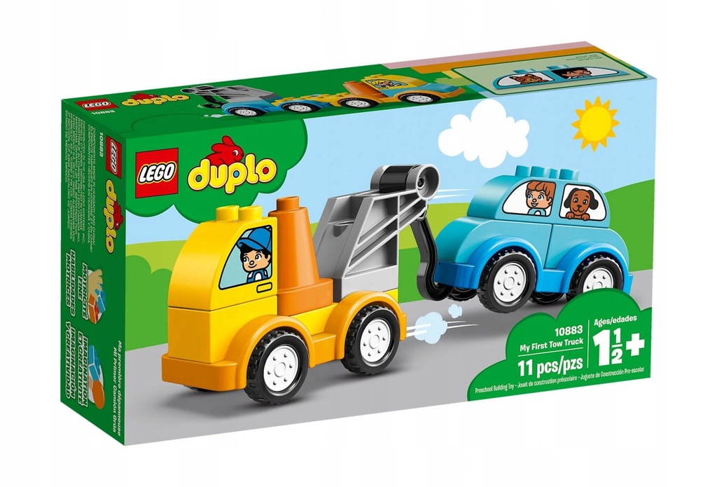 10883 LEGO Duplo Mój pierwszy holownik - 9165808291 - oficjalne archiwum Allegro