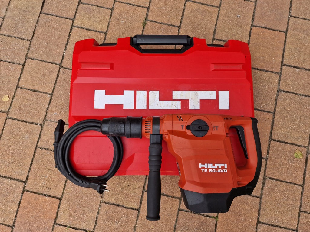 młot udarowo-obrotowy HILTI TE 50-AVR stan IDEALNY - 14035816198 - oficjalne archiwum Allegro