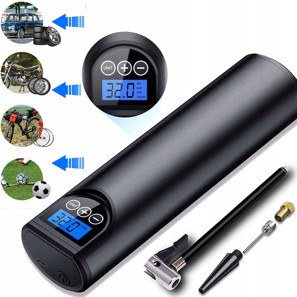 Przenośna Elektryczna Pompka Rowerowa do Samochodu - 13765816826 ...