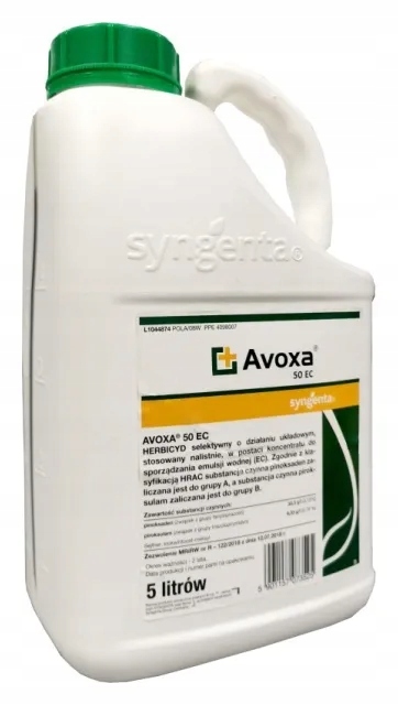 Avoxa 50 EC 5L Syngenta - 13353421573 - oficjalne archiwum Allegro