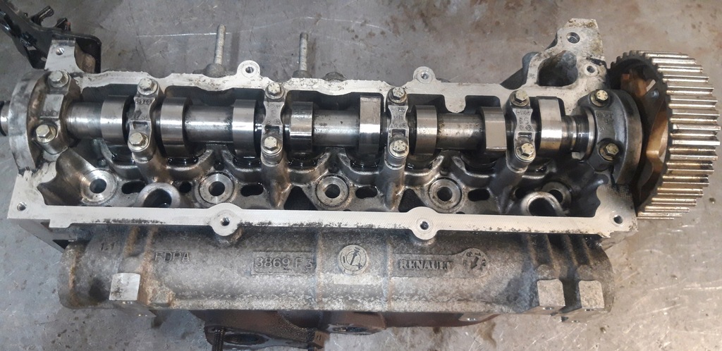 Głowica Renault 1.5dci 3869 F3 - 11905596461 - oficjalne archiwum Allegro