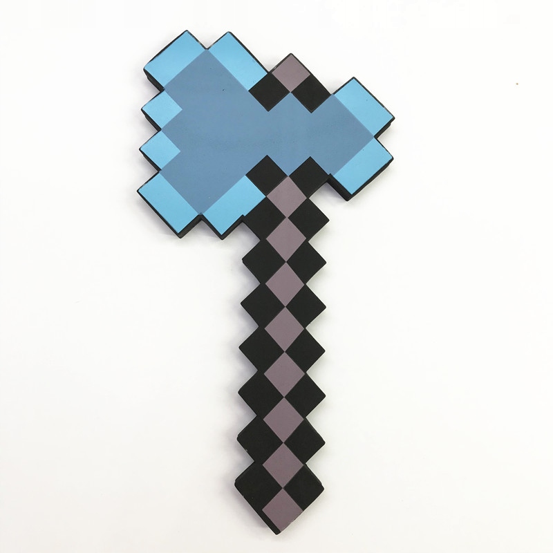 DIAMENTOWA SIEKIERA MINECRAFT ZABAWKA AXE - 12509068767 - oficjalne ...