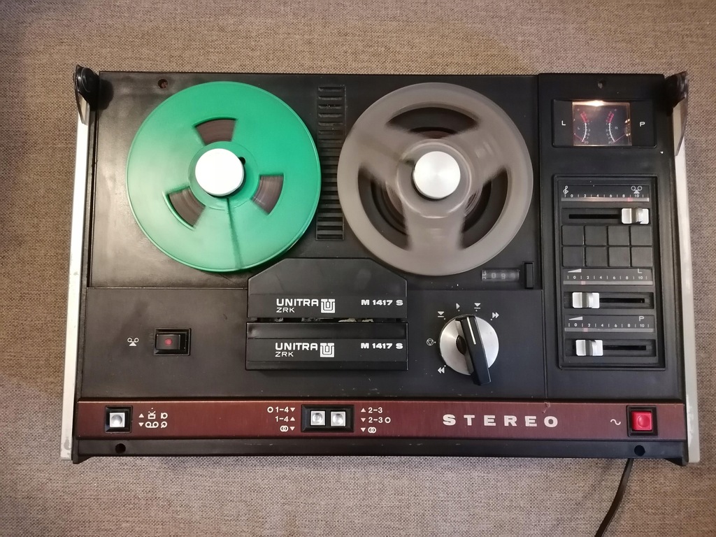 Magnetofon Szpulowy Stereo UNITRA ZRK M1417 S - 12848910567 - oficjalne ...