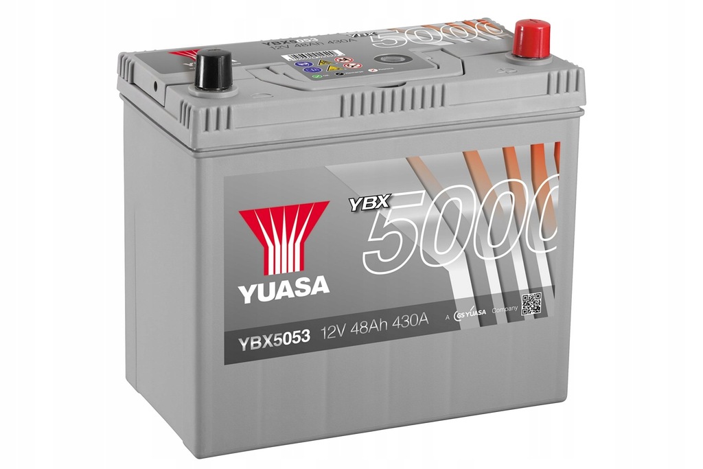 AKUMULATOR YUASA 5000 YBX5053 50AH 450A P+ ACCORD - 11418538877 ...